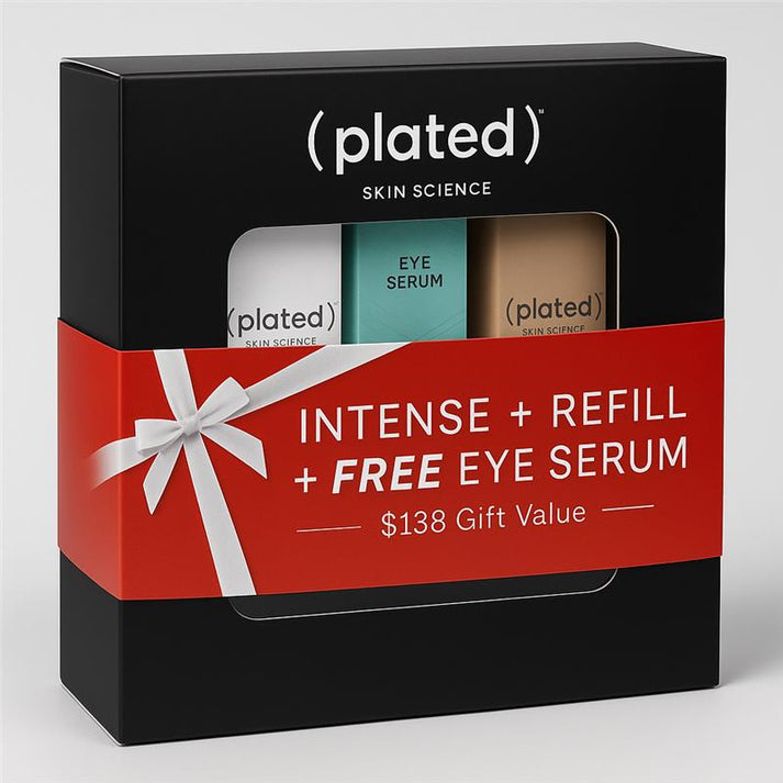 Plated Intense + Plated Intense Refill = FREE Plated Eye – Mindful Dermatology